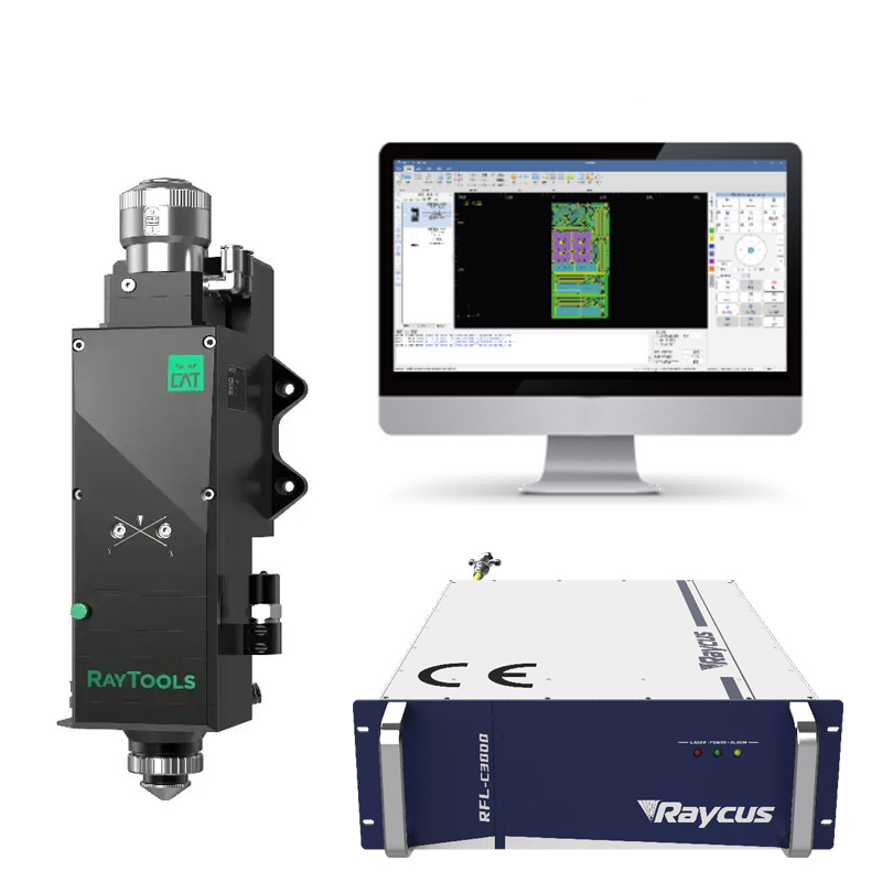 Laser Cutting Set BM110/BM110E/BS03K-CAT Cutting Head XC3000S RFL-C3000S Fiber Laser Parts ...